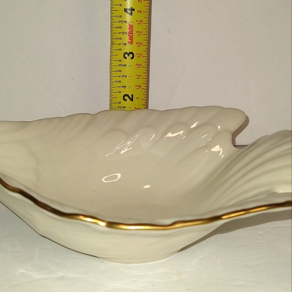 Lenox | Accents | Lenox 24k Gold Trimmed Porcelain Dove Candy Trinket ...